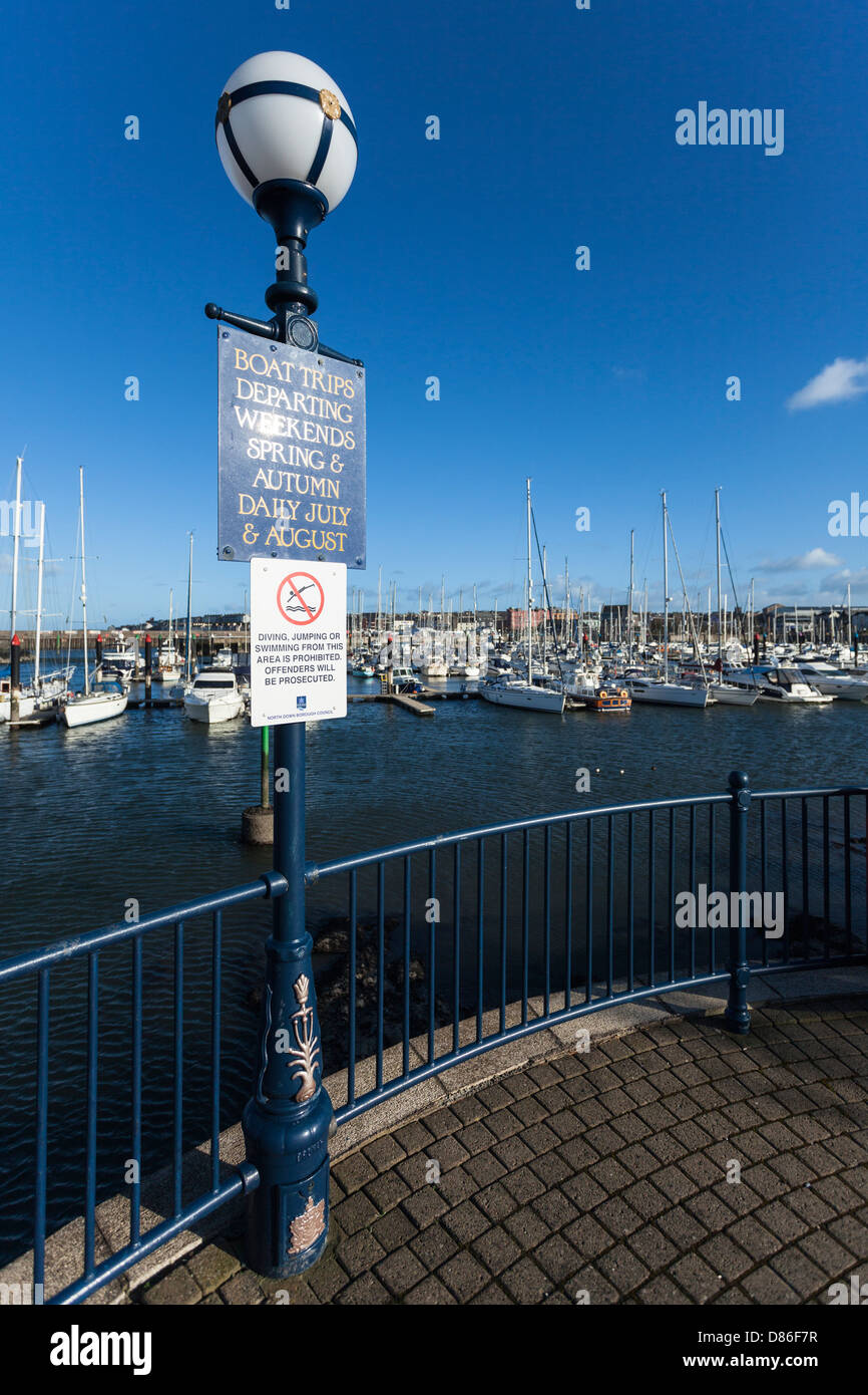 Marina, Bangor, Co. Down, Northern Ireland Stock Photo - Alamy