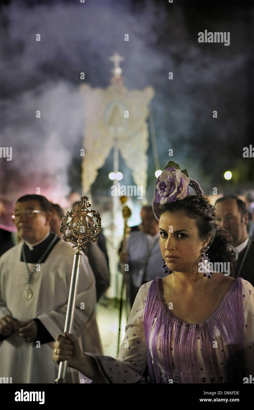 May 19, 2013 - El Rocio, Andalusia, Spain - The El Rocio Pilgrimage ...