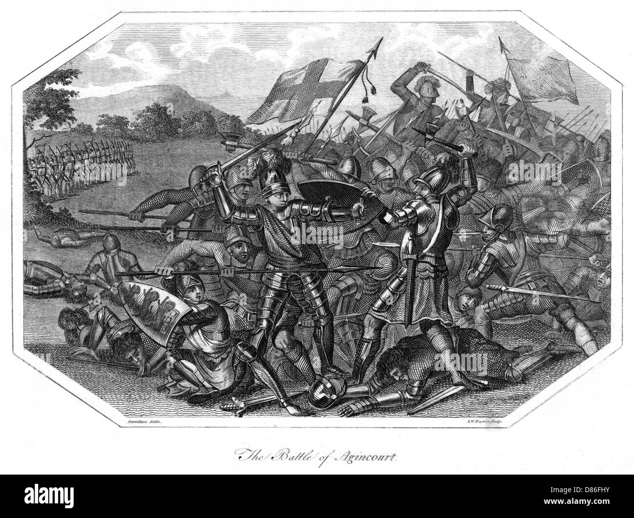 100 years war 1415 Black and White Stock Photos & Images - Alamy