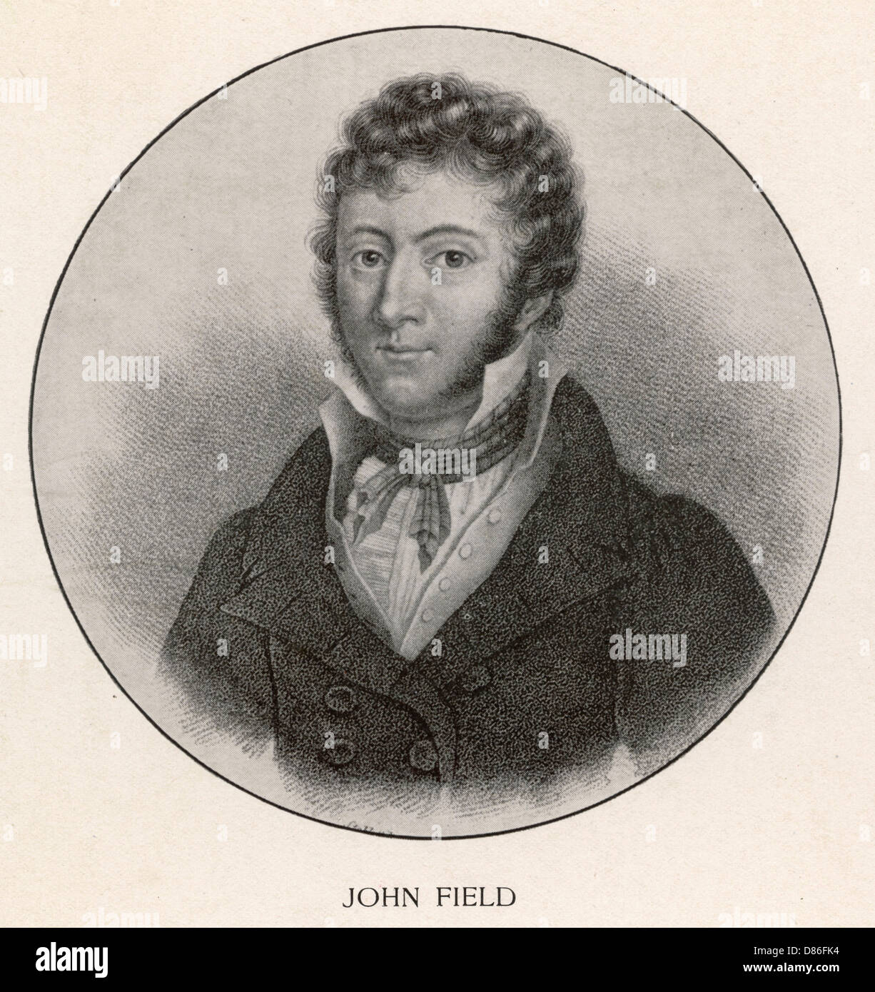 Composer John Field Stock Photo - Alamy
