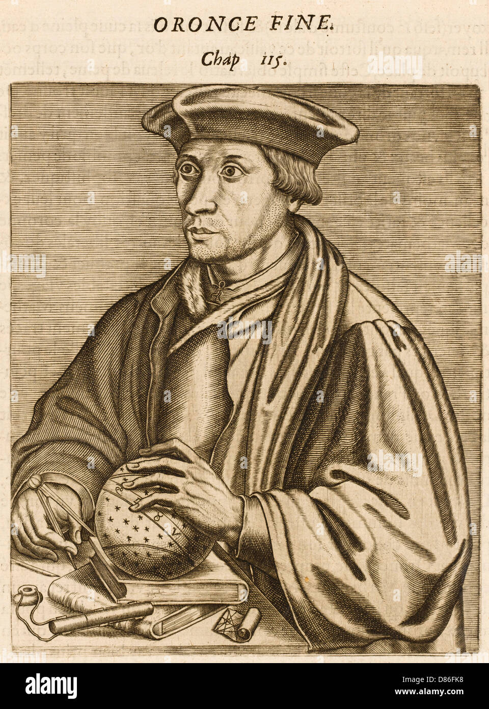 French Mathematician and Astronomer Oronce Fine Stock Photo - Alamy