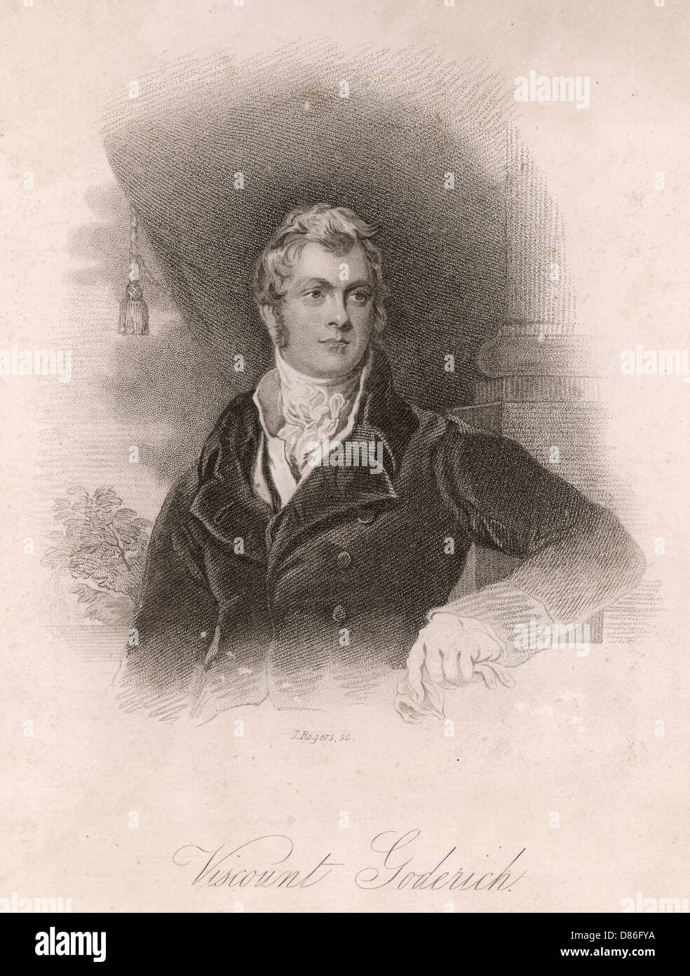 Frederick John Robinson, 1st Earl of Ripon Stock Photo - Alamy