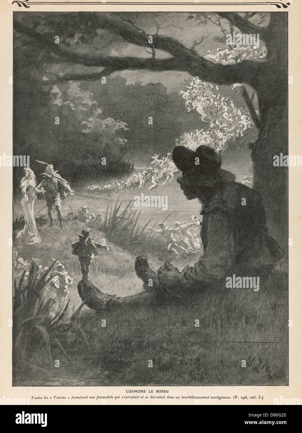 Leprechauns and fairies Stock Photo - Alamy