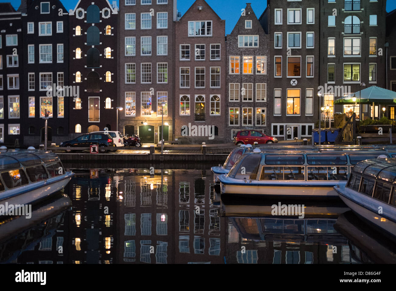 Amsterdam night windows hi-res stock photography and images - Alamy