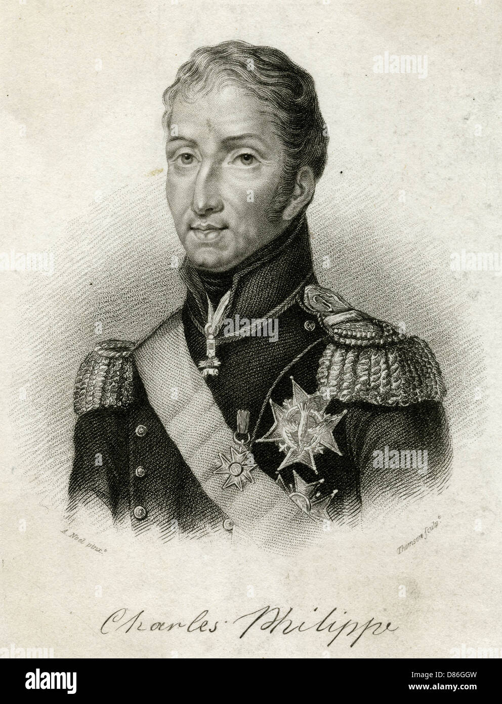 CHARLES X, FRENCH ROYAL Stock Photo - Alamy