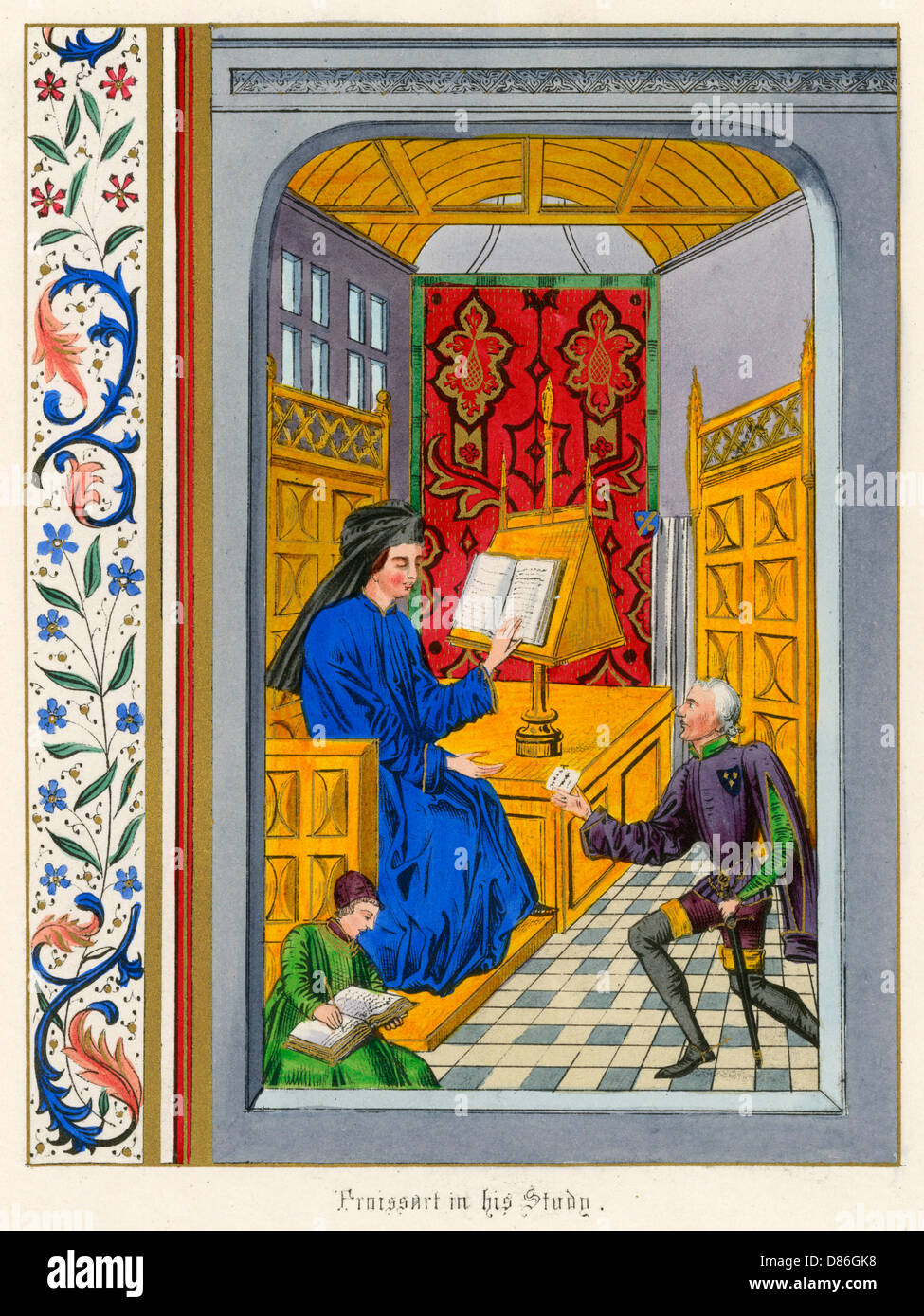 Chronicles of jean froissart hi-res stock photography and images - Alamy