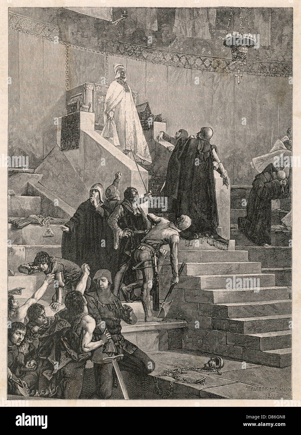 Boniface viii hi-res stock photography and images - Alamy