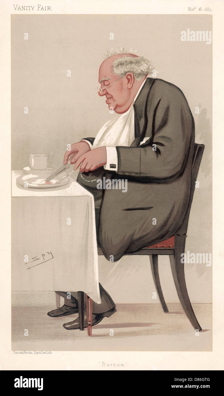 PHINEAS TAYLOR BARNUM Stock Photo - Alamy