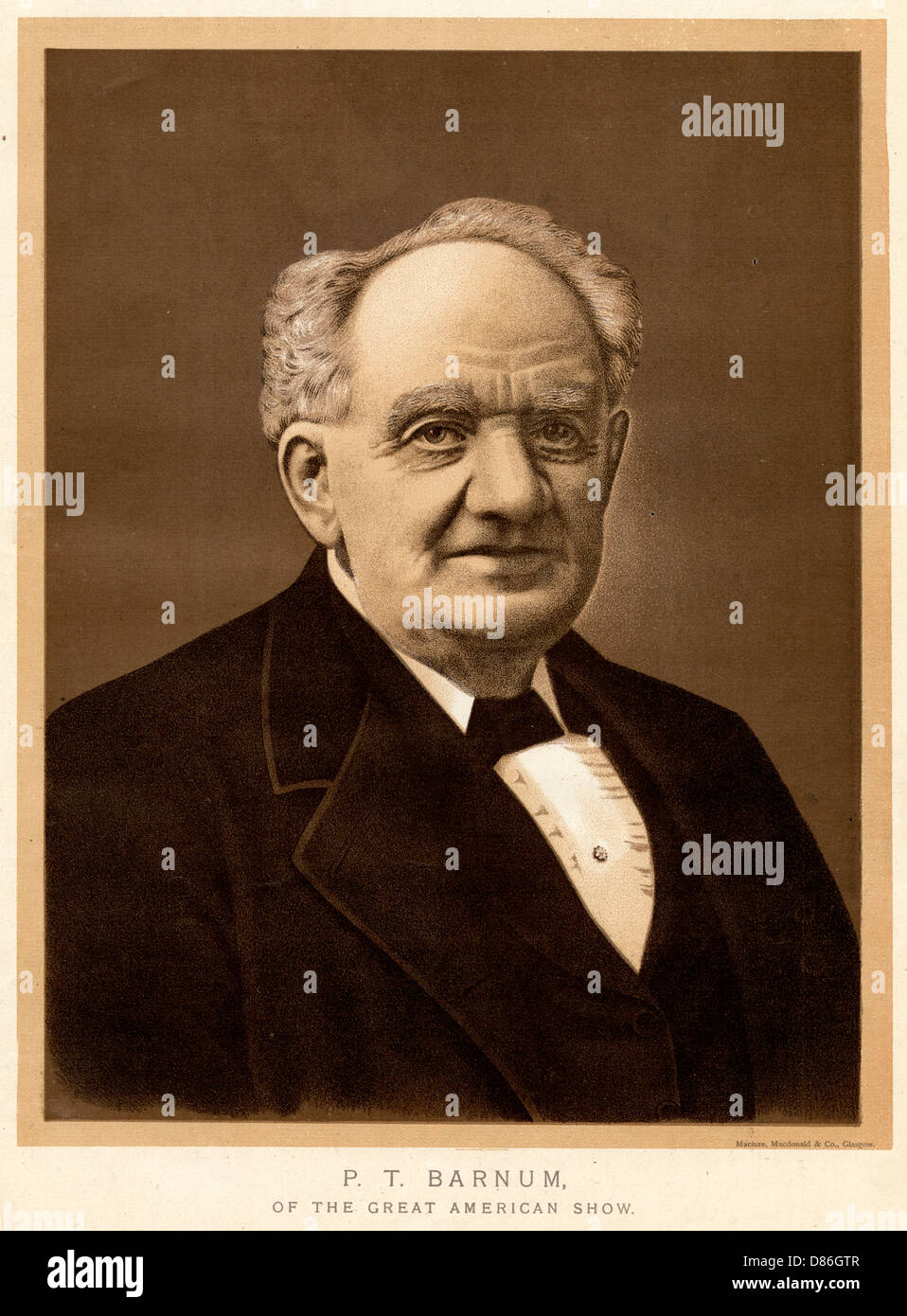 PHINEAS TAYLOR BARNUM Stock Photo - Alamy
