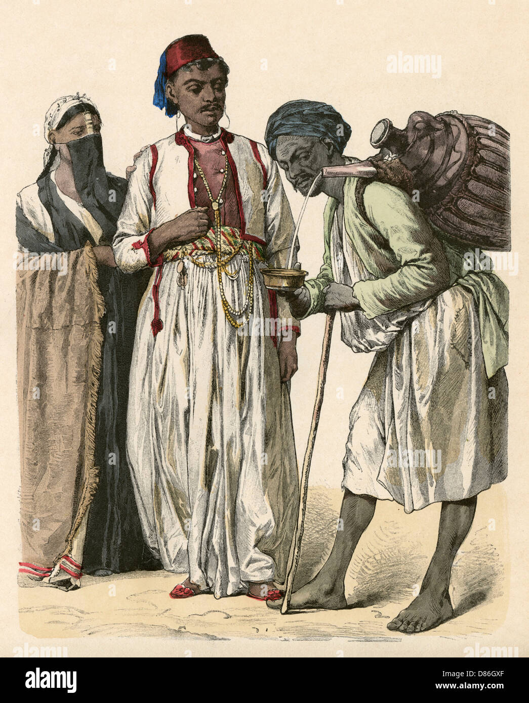 Racial africa egypt hi-res stock photography and images - Alamy