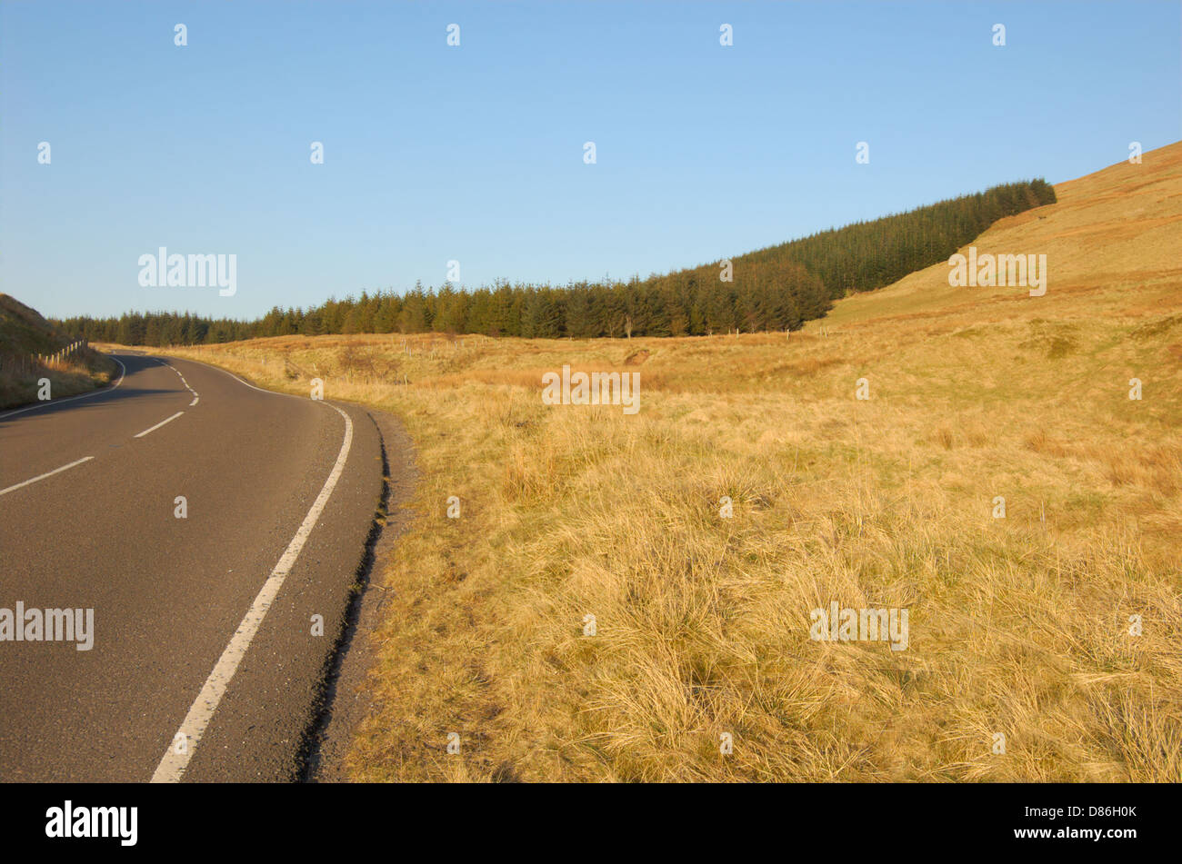 Crow road above campsie glen hi-res stock photography and images - Alamy