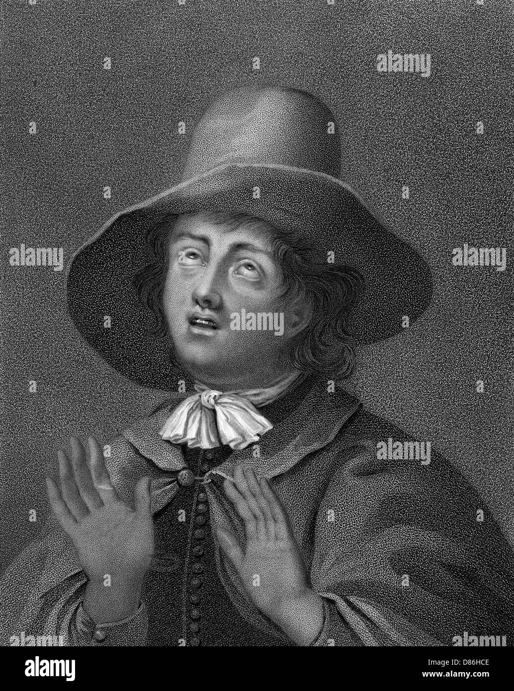 George fox quakers Black and White Stock Photos & Images - Alamy