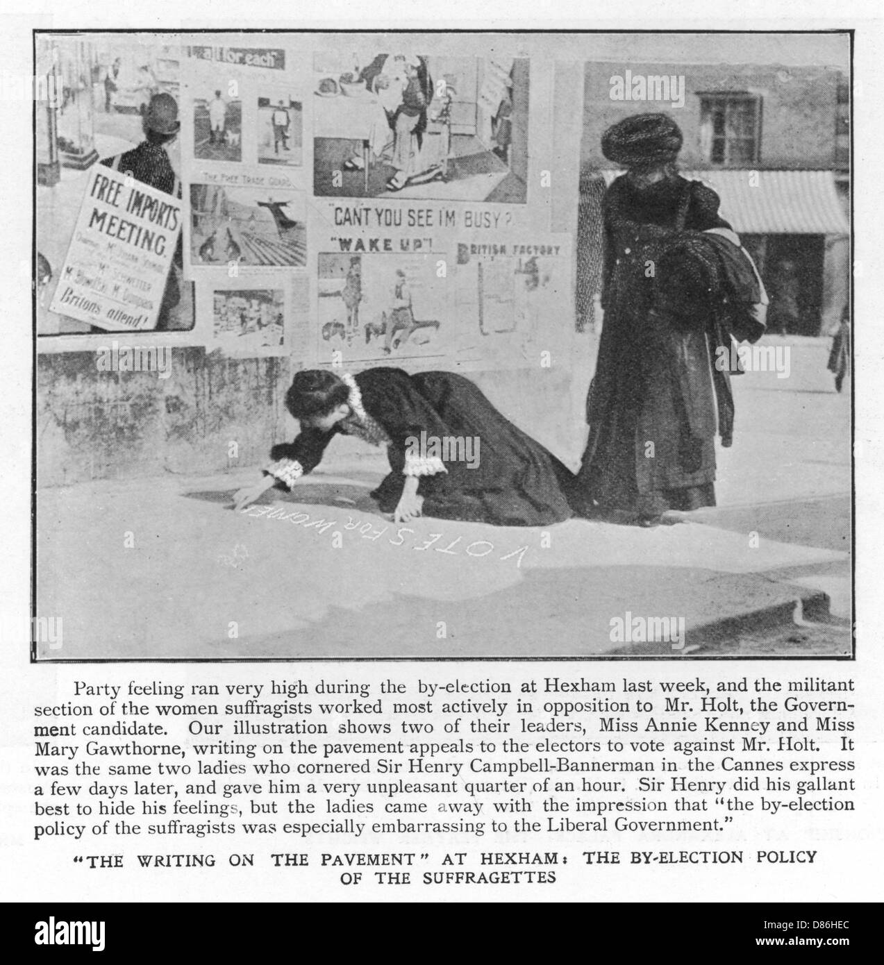 Suffragettes history historical hi-res stock photography and images - Alamy