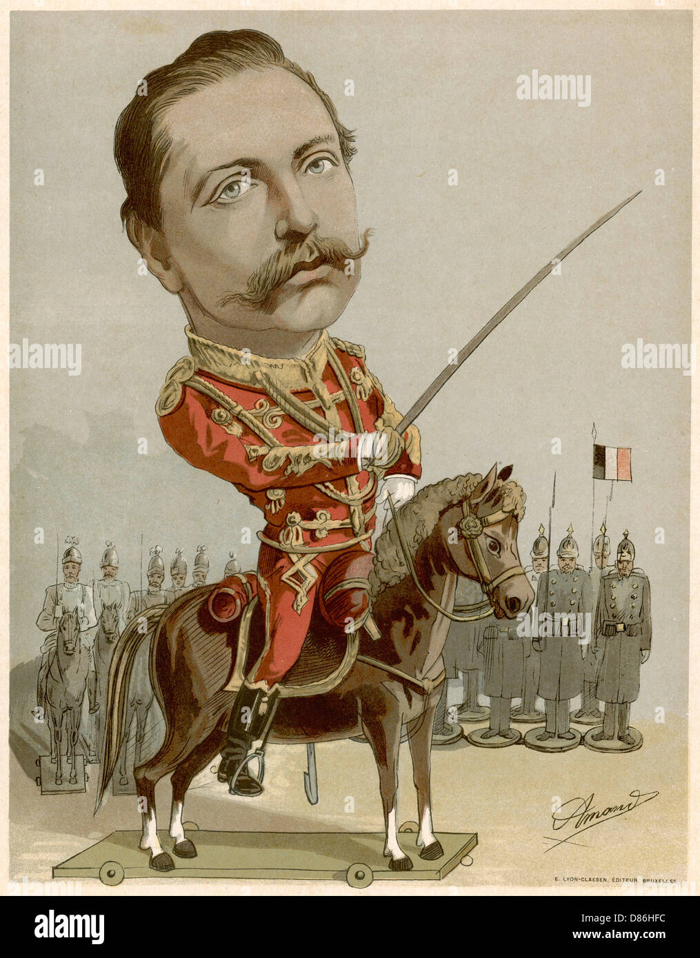 Cartoon of wilhelm ii hi-res stock photography and images - Alamy