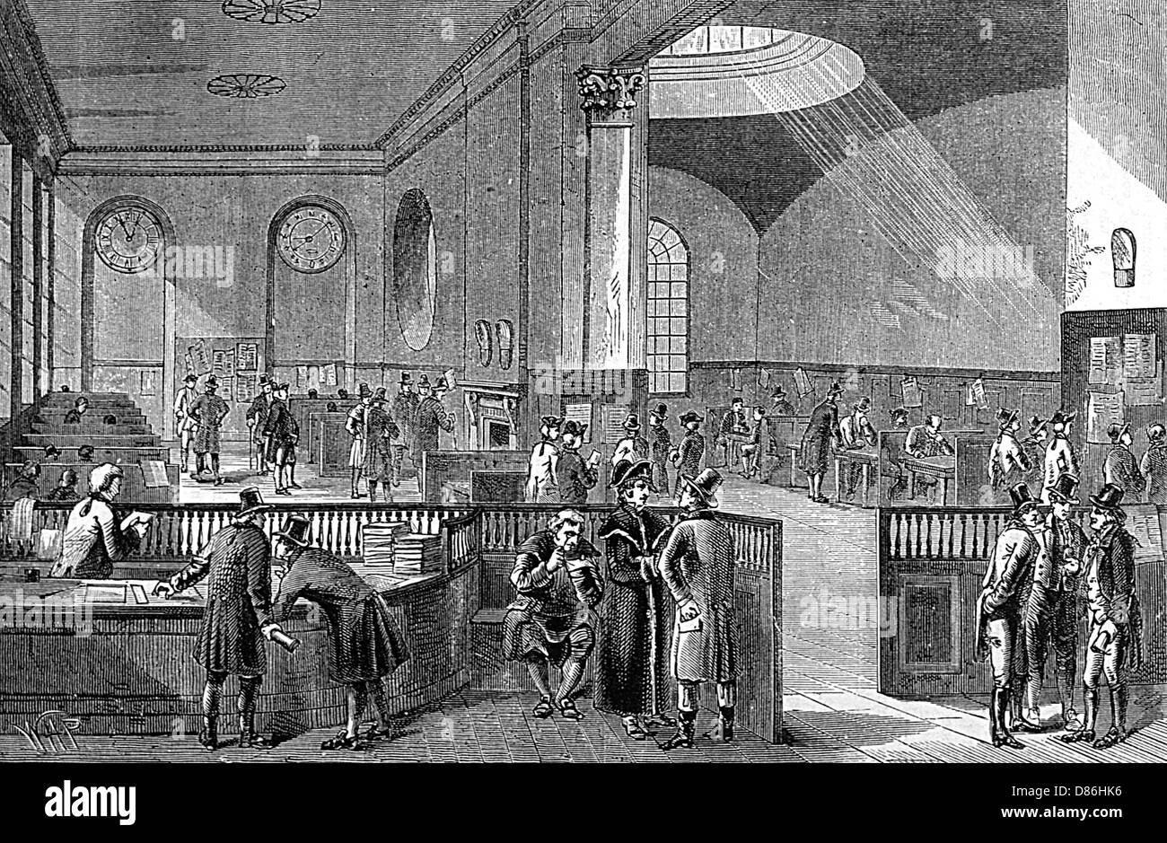 LLOYDS SUBSCRIPTION ROOM Stock Photo - Alamy