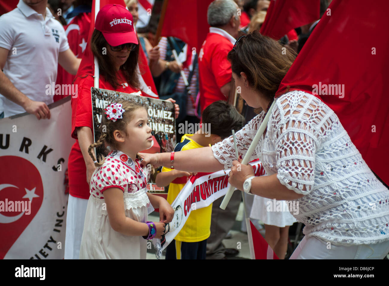 Turkish parade in new york hi-res stock photography and images - Alamy