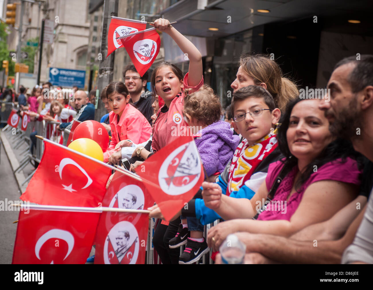 Turkish parade in new york hi-res stock photography and images - Alamy