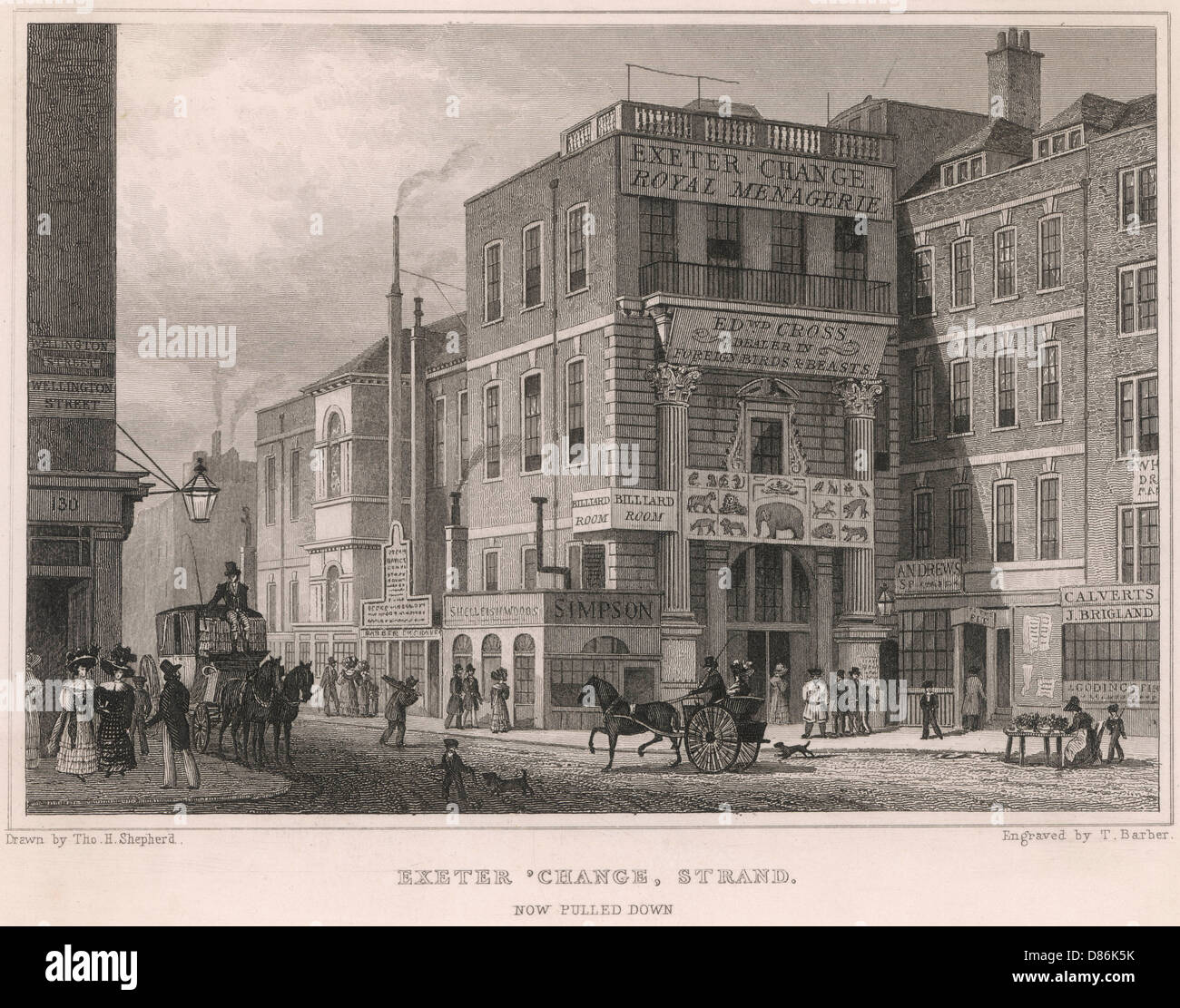 Strand london building hi-res stock photography and images - Alamy