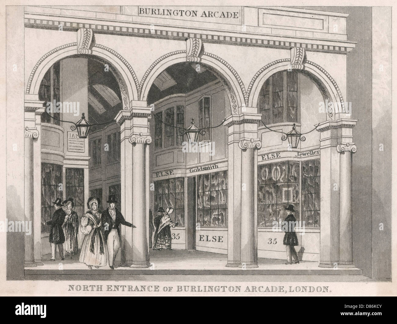 Burlington arcade entrance hi-res stock photography and images - Alamy