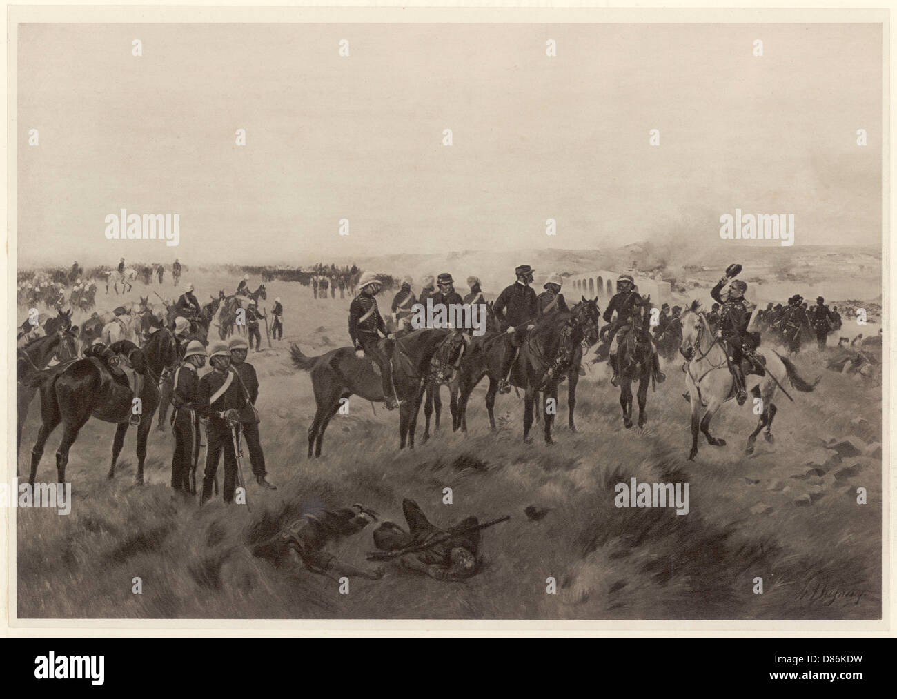 Opium Wars Peking 1860 Stock Photo - Alamy