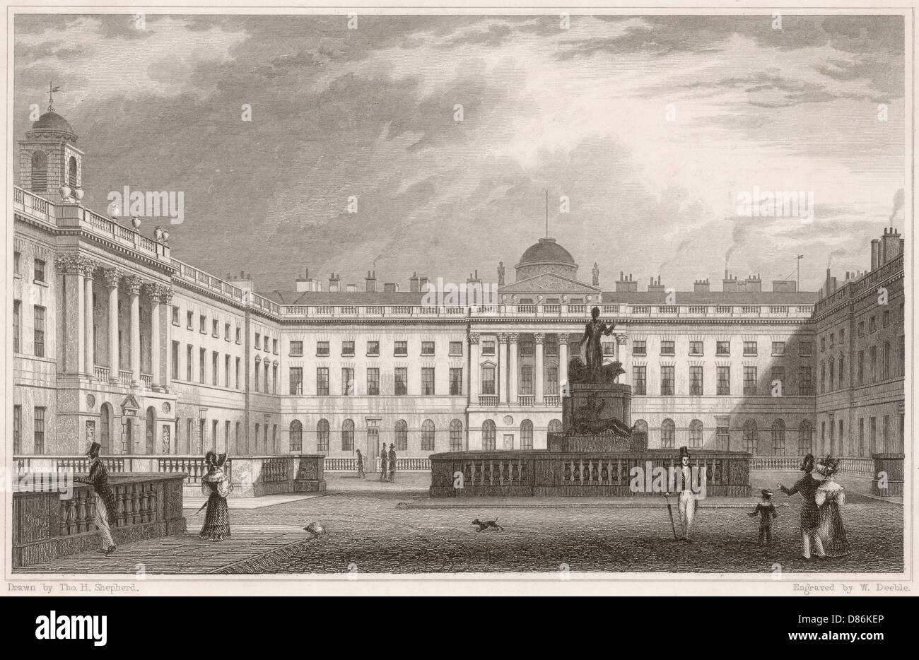 Somerset house london interior hi-res stock photography and images - Alamy