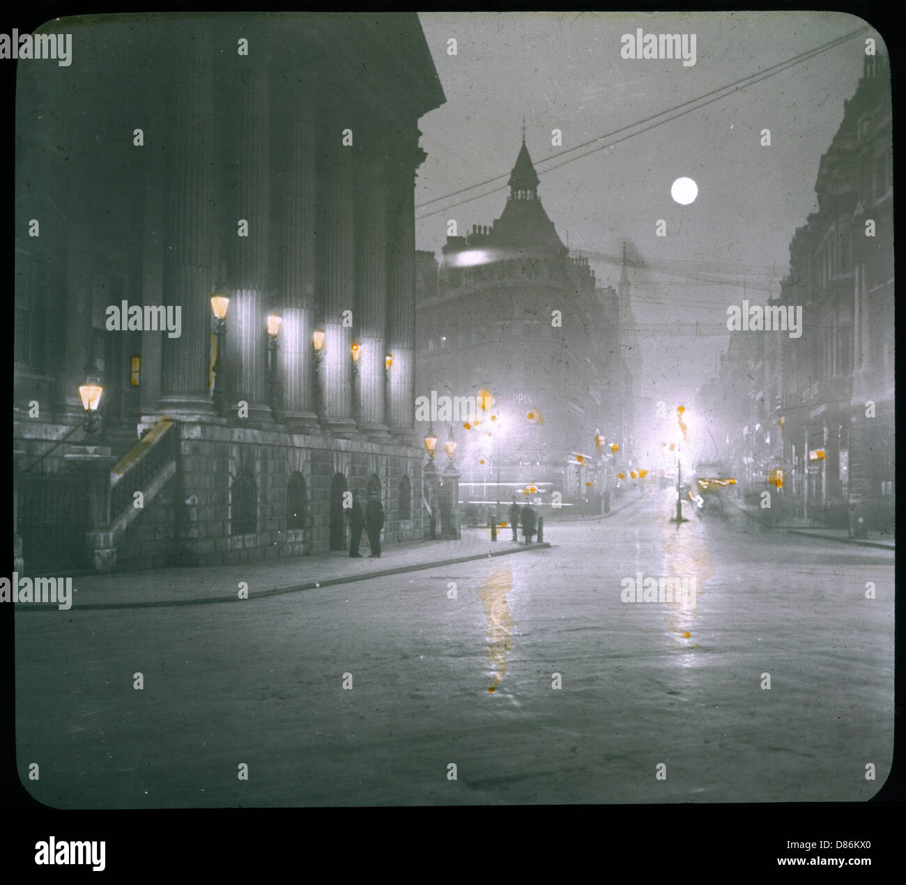 Mansion house london at night hi-res stock photography and images - Alamy