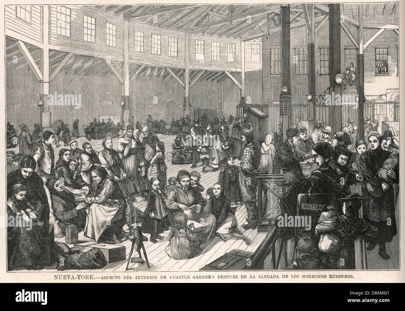 Travel - Emigration - USA Stock Photo - Alamy