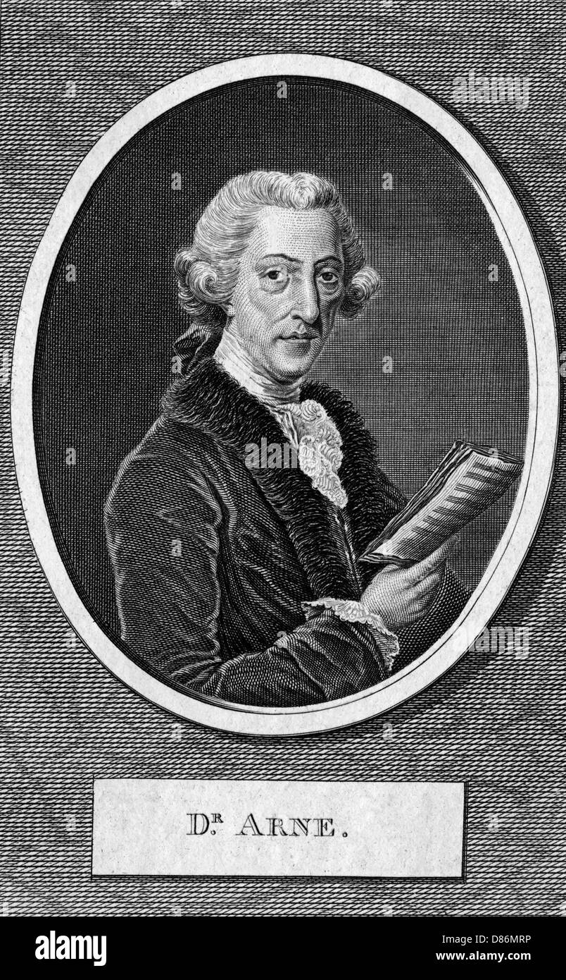 Thomas arne hi-res stock photography and images - Alamy