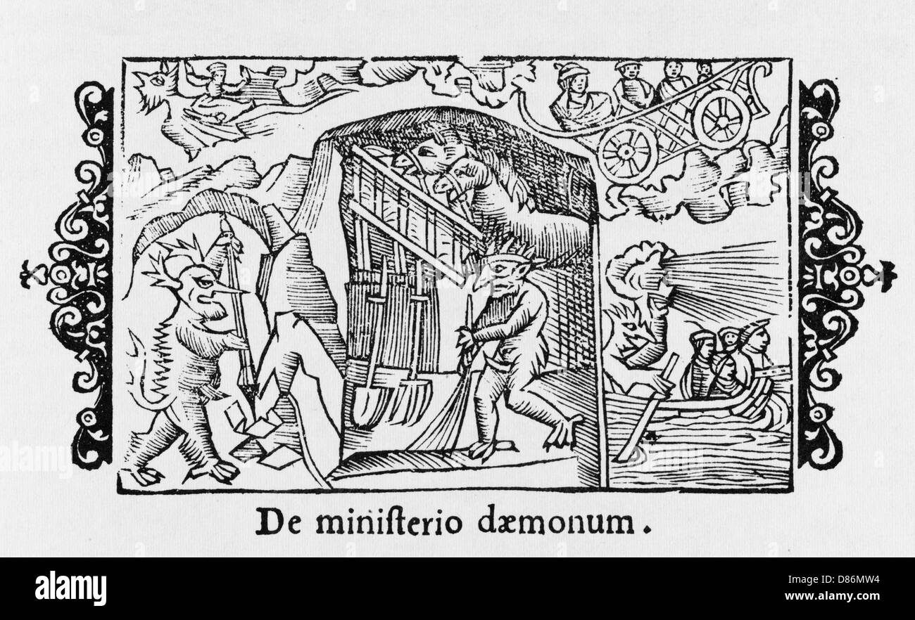 Scandinavian Demons 1555 Stock Photo - Alamy