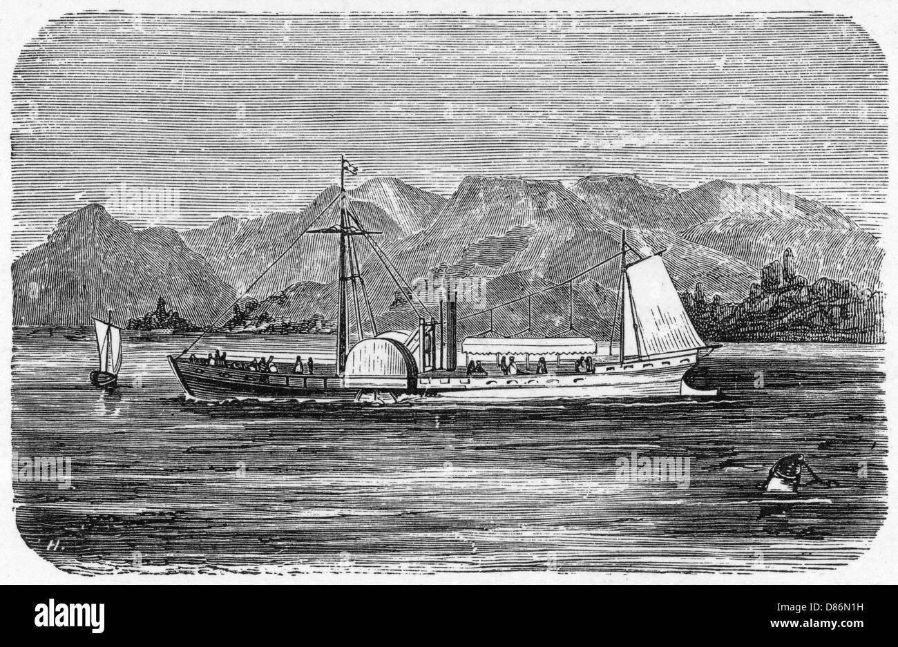 Clermont steamboat hi-res stock photography and images - Alamy