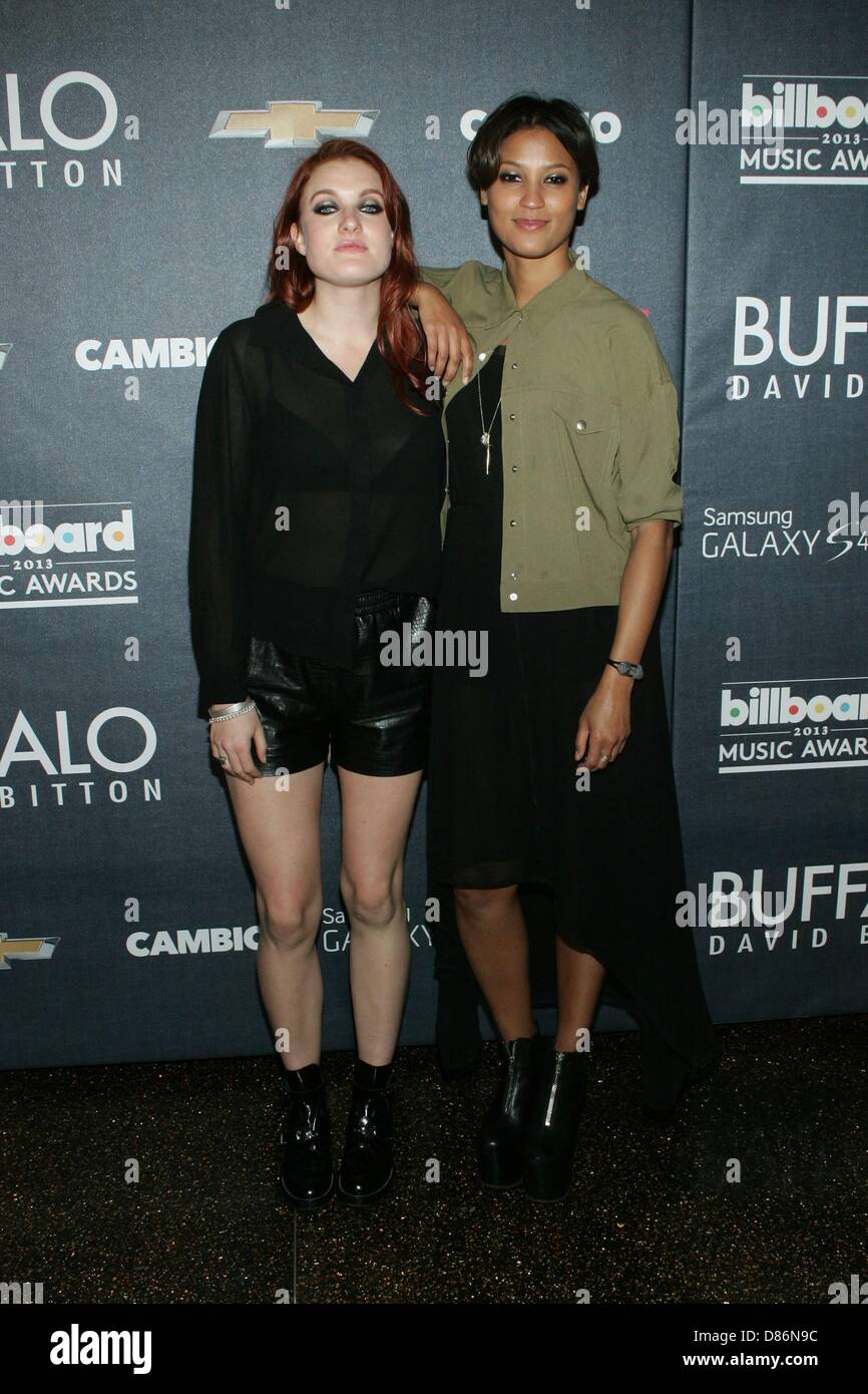 Las Vegas, Nevada, USA. 19th May 2013. Caroline Hjelt, Aino Jawo of ...