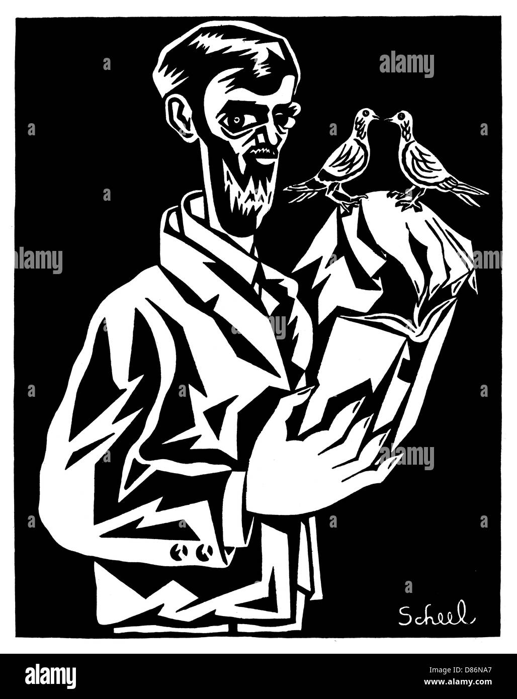 Lawrence caricature Black and White Stock Photos & Images - Alamy