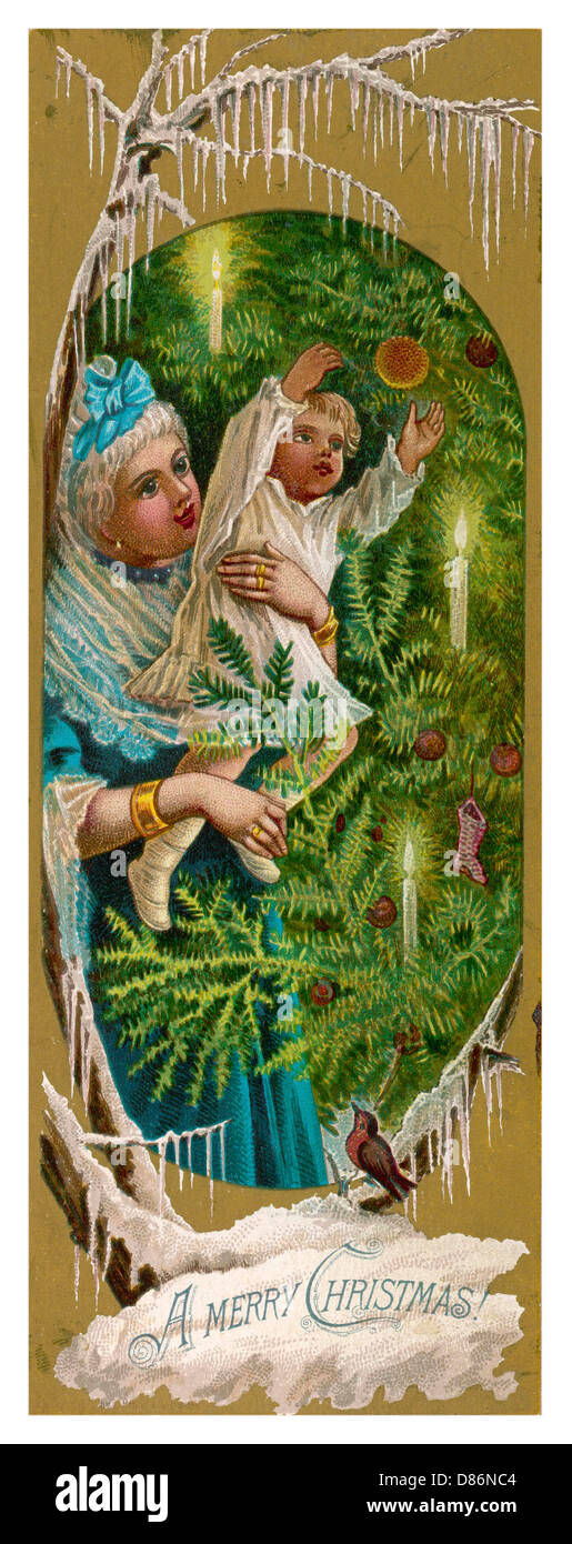 Mother, Child, Tree Stock Photo - Alamy