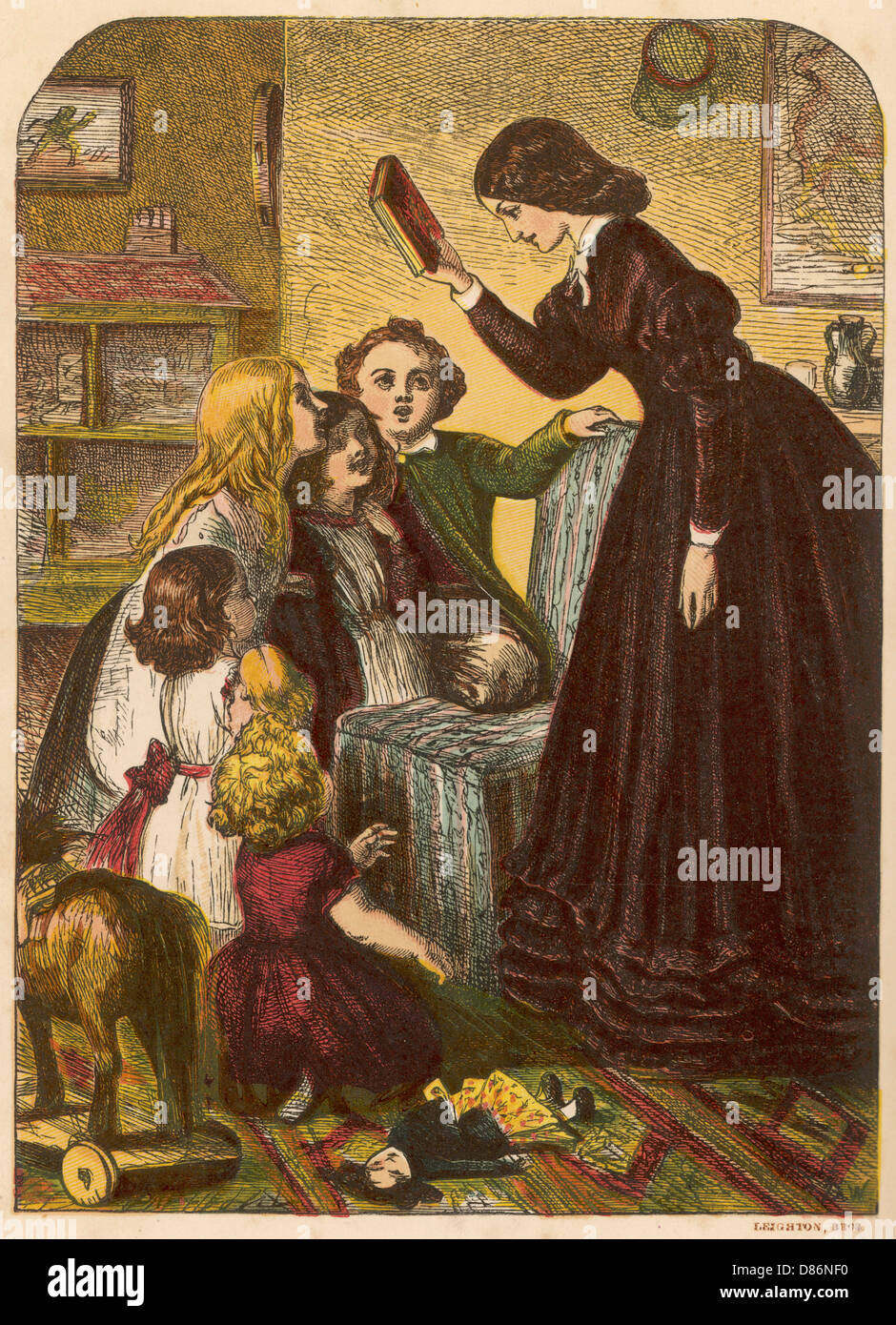 Victorian kids hi-res stock photography and images - Alamy