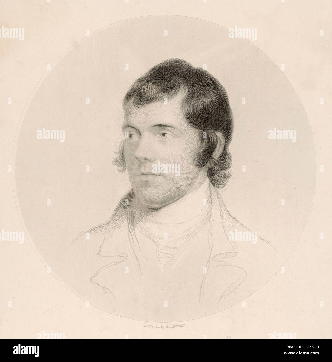 Portrait of robert burns High Resolution Stock Photography and Images ...