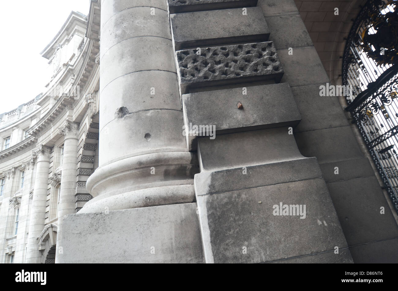 The 'nose' on Admiralty Arch in London, UK Stock Photo - Alamy