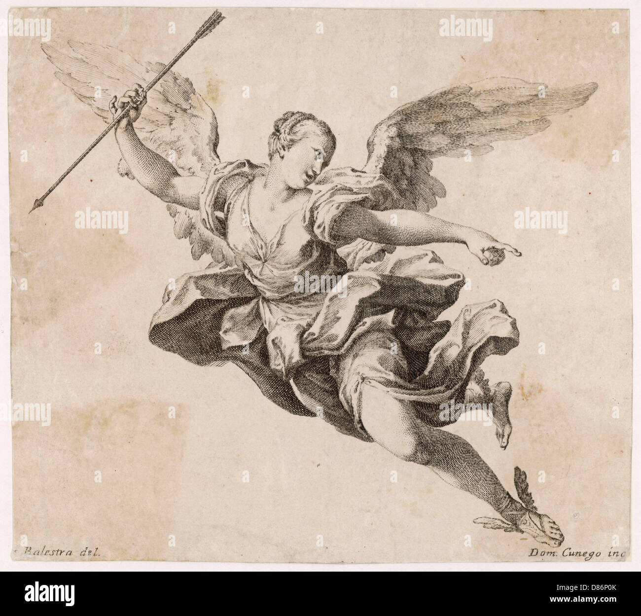 ANGEL WITH ARROW Stock Photo - Alamy