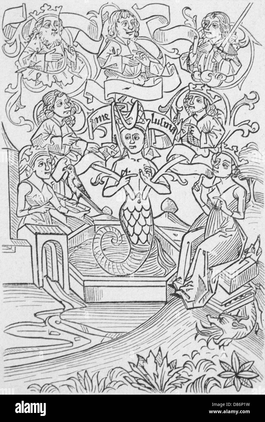 Melusine Black and White Stock Photos & Images - Alamy