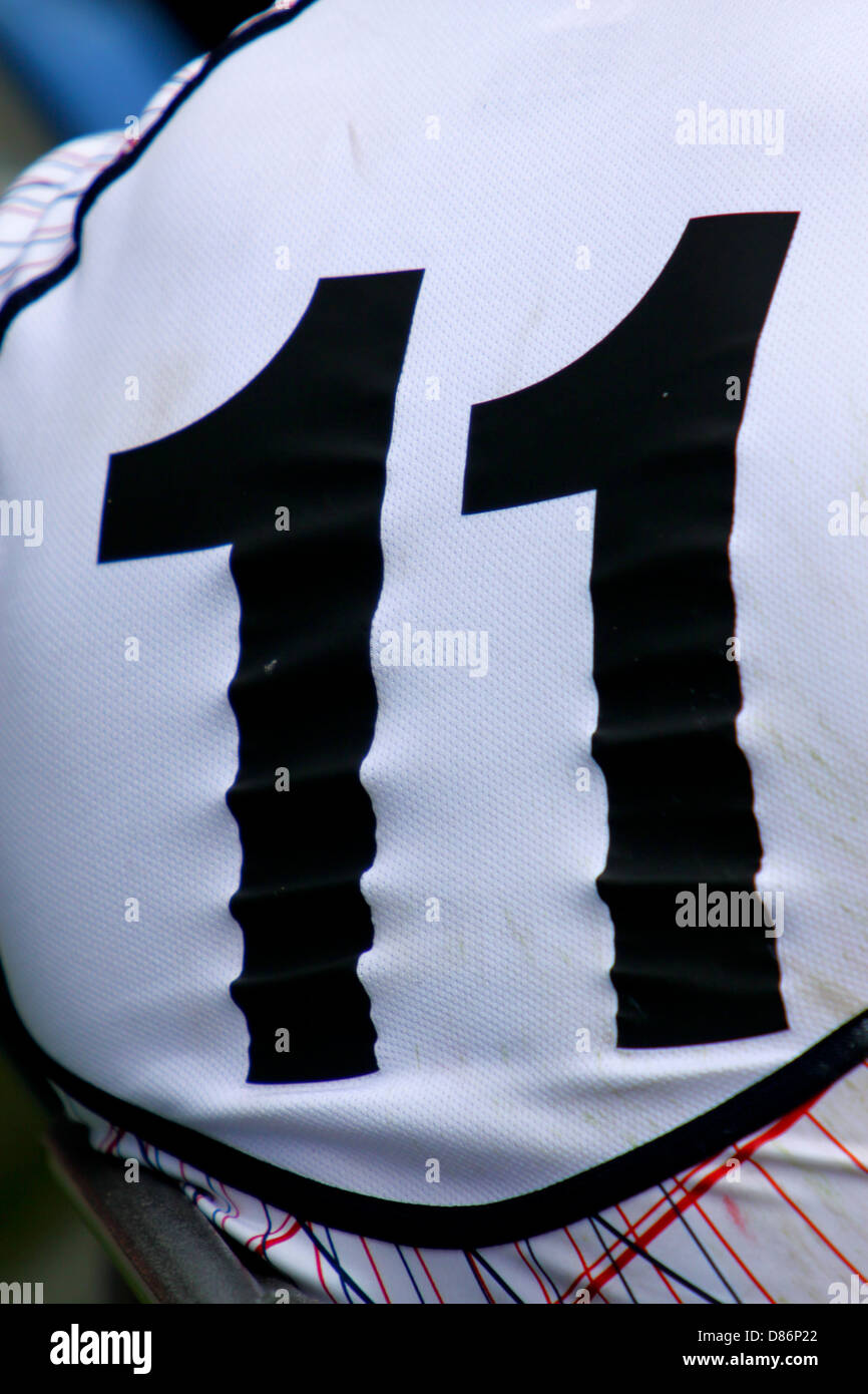 Number three rugby shirt Stock Photo - Alamy