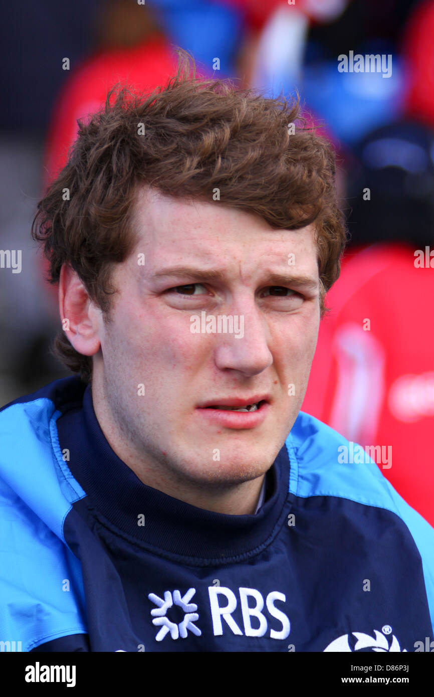 Scottish Rugby sevens prop back row Michael Maltman Stock Photo - Alamy