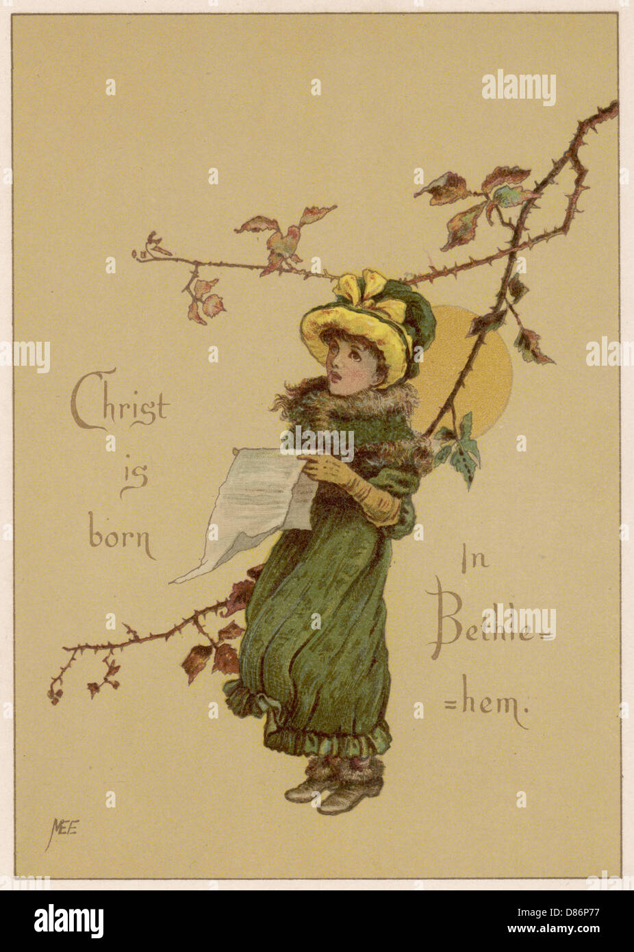 Carol singer christmas hi-res stock photography and images - Alamy