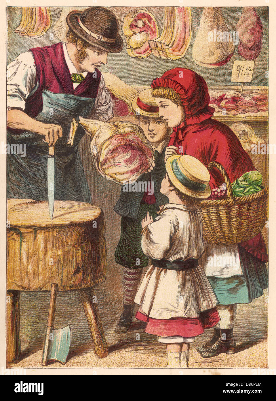 Butcher trade hi-res stock photography and images - Alamy