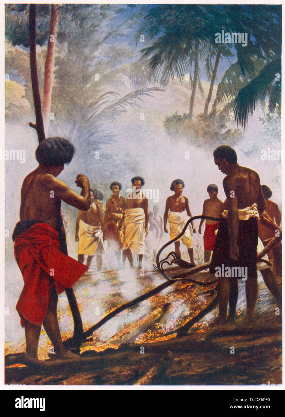 Fiji fire walk hi-res stock photography and images - Alamy