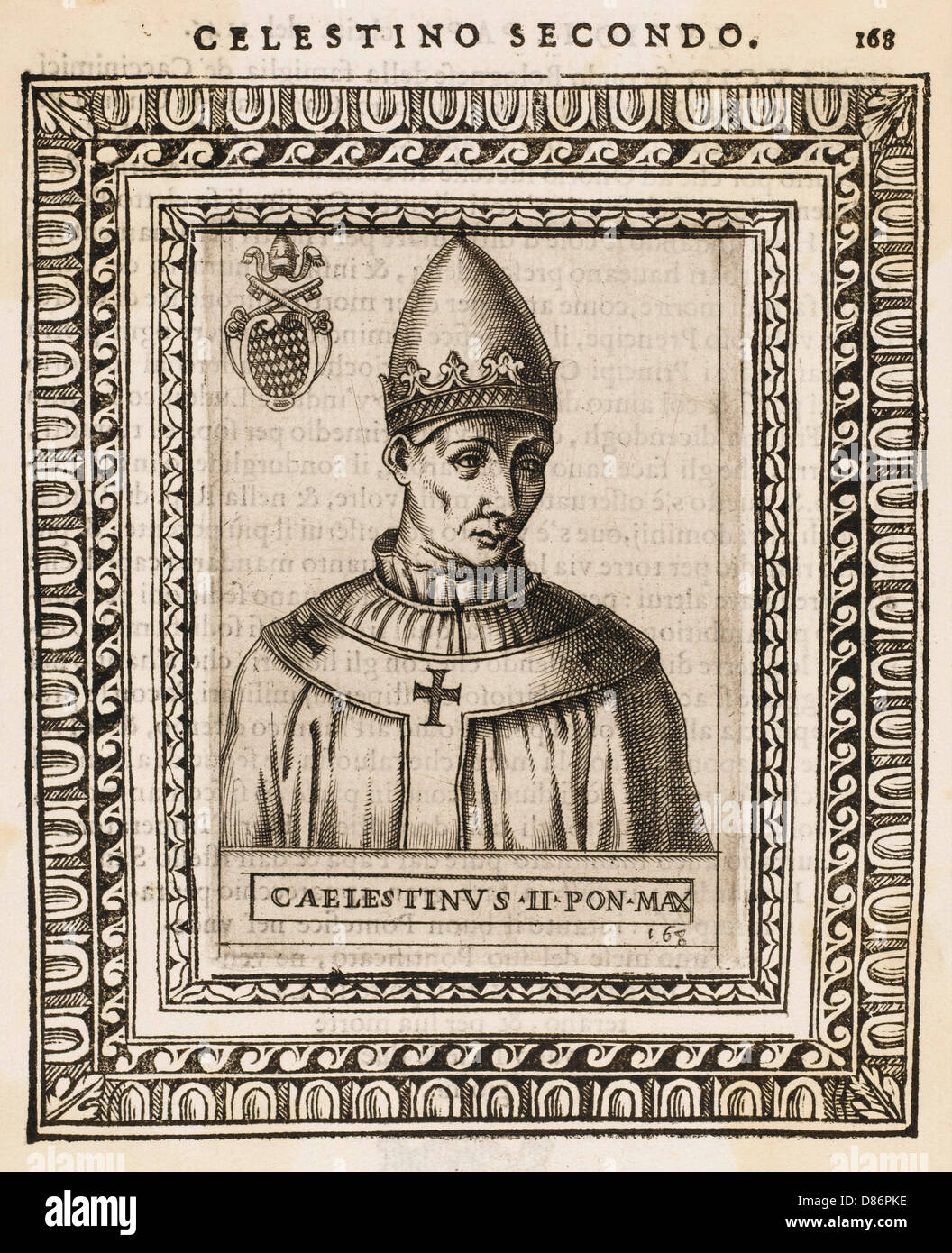 Pope celestine hi-res stock photography and images - Alamy