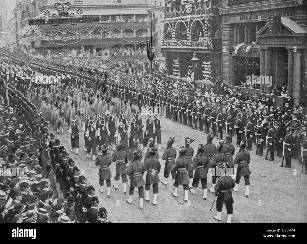Diamond Jubilee of Queen Victoria 1897 Stock Photo - Alamy