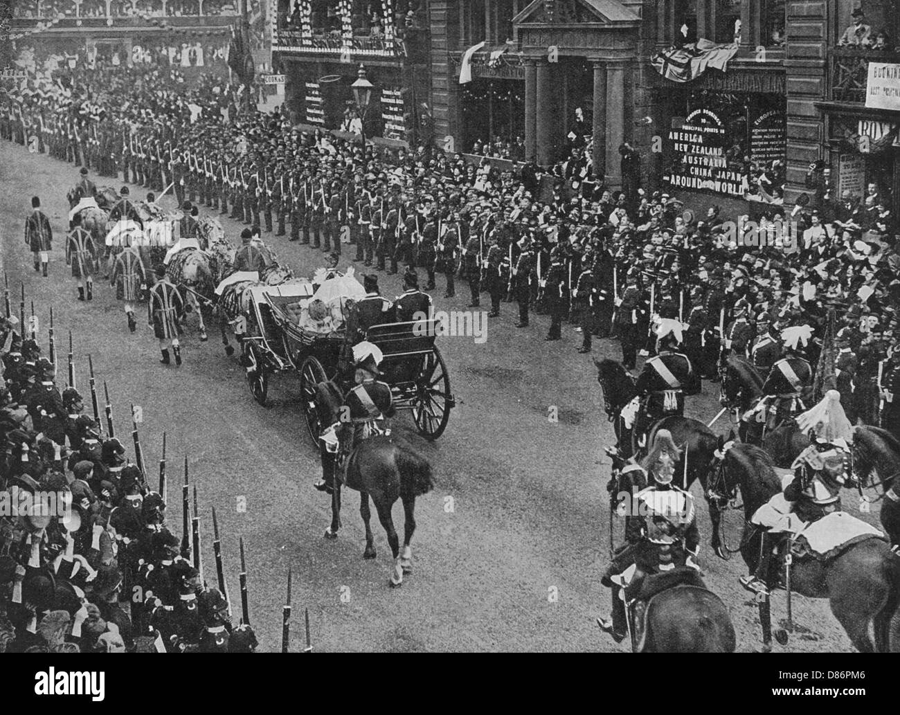 Diamond Jubilee of Queen Victoria 1897 Stock Photo - Alamy