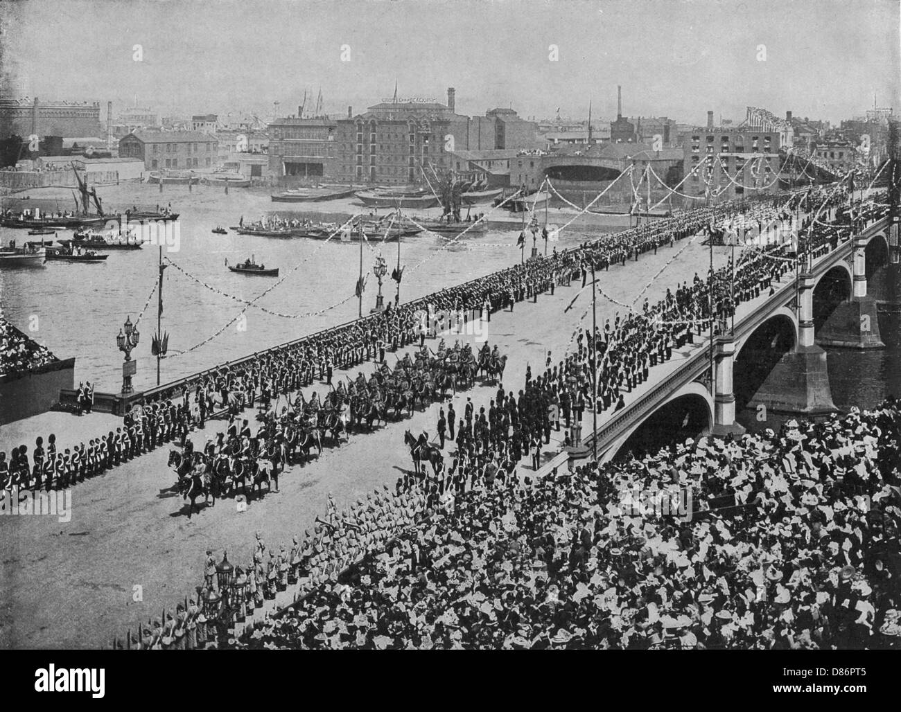 Diamond Jubilee of Queen Victoria 1897 Stock Photo - Alamy
