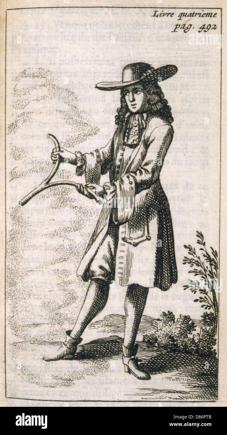 Dowser, 17th century Stock Photo - Alamy