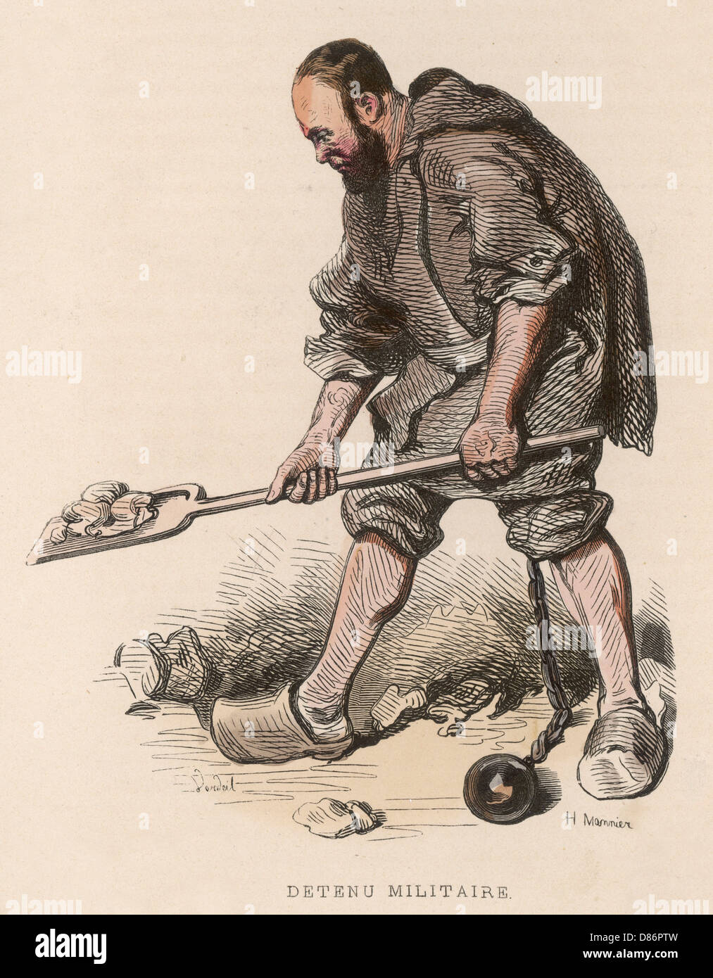 Shackled prisoner hi-res stock photography and images - Alamy