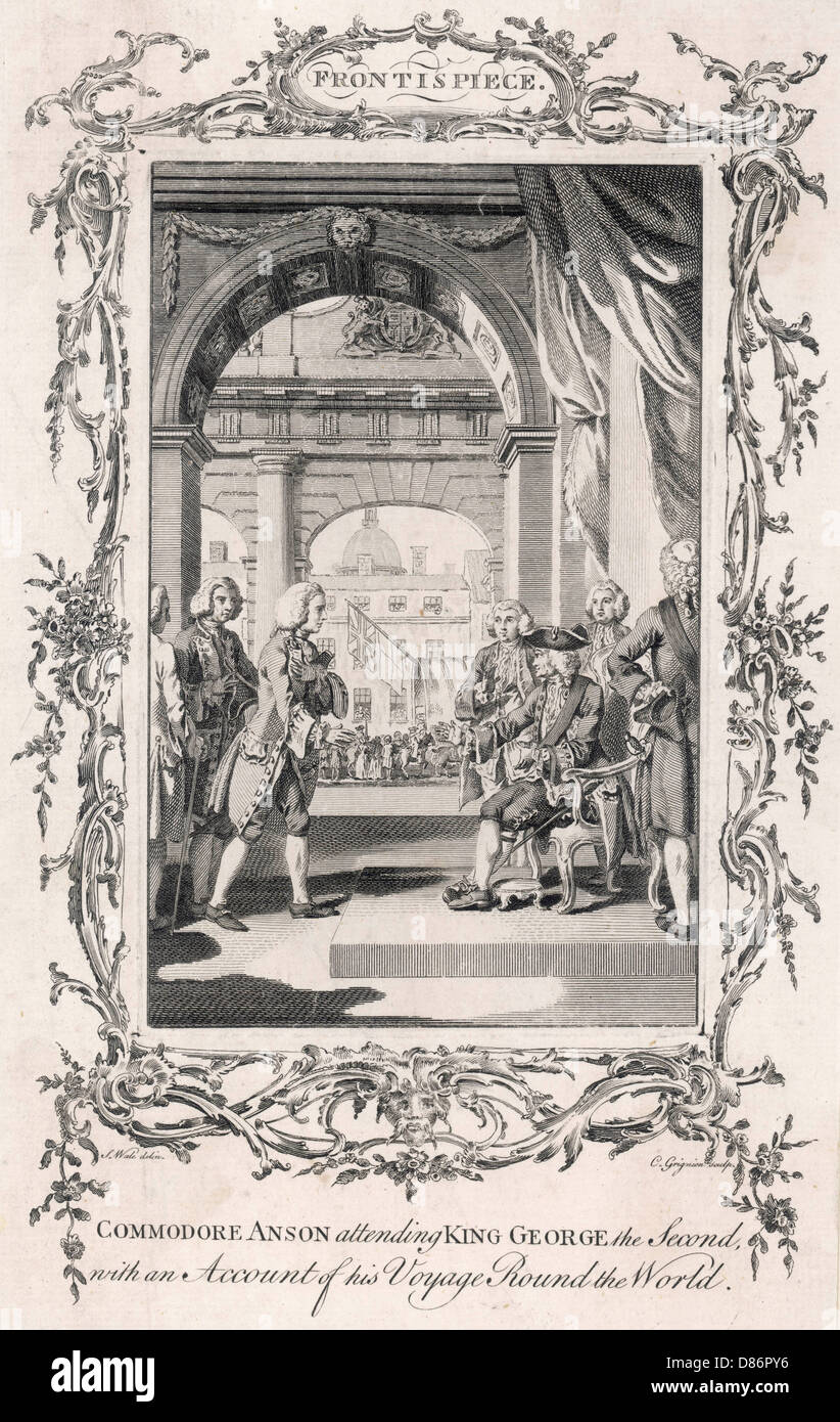 George anson hi-res stock photography and images - Alamy